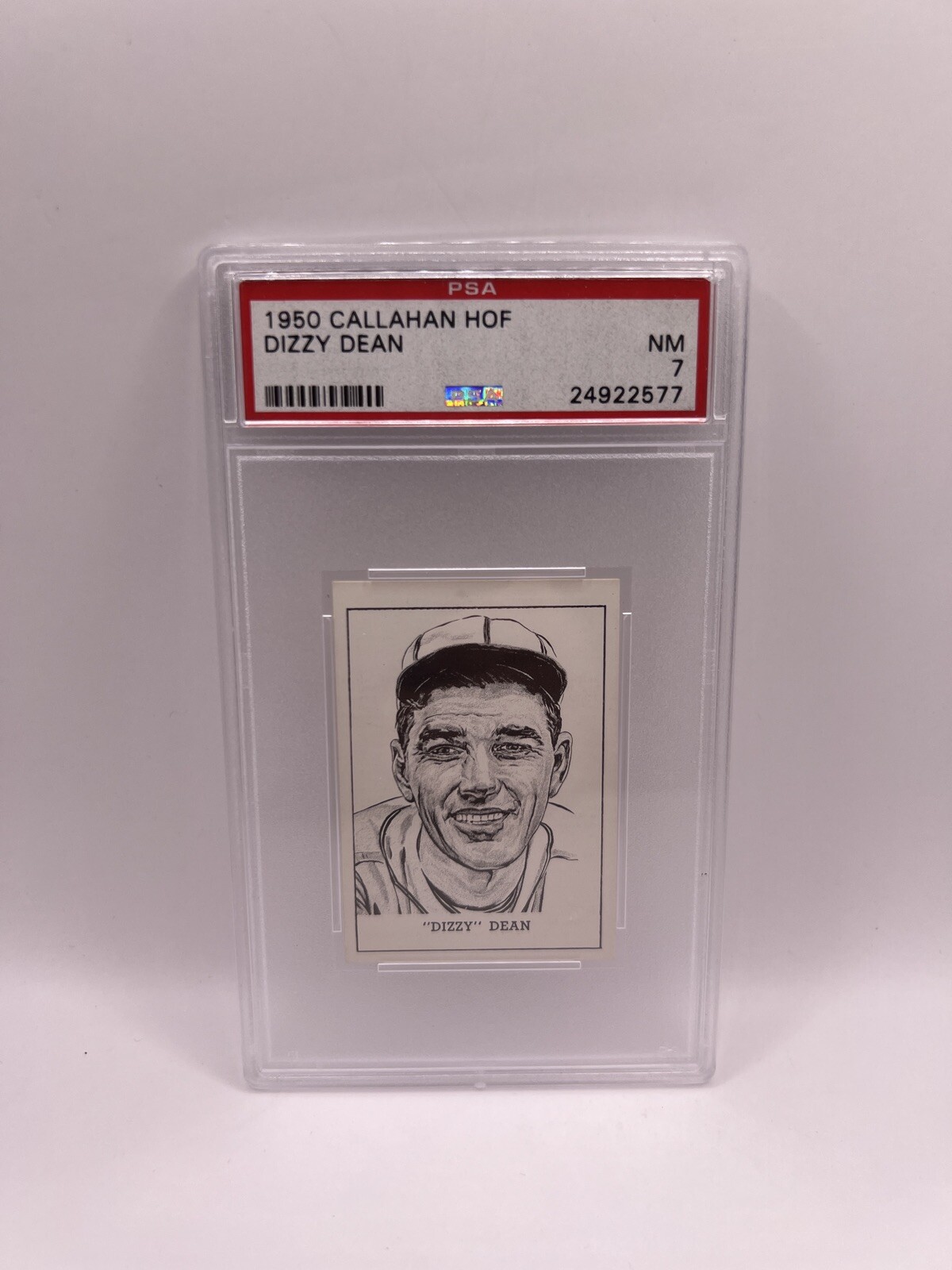 Dizzy Dean 1950 Callahan Hall Of Fame Card PSA 7 NM | eBay