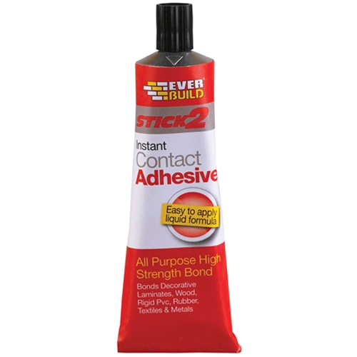 Everbuild Instant Contact Adhesive Ideal For Wood Rubber Metals Cork ...