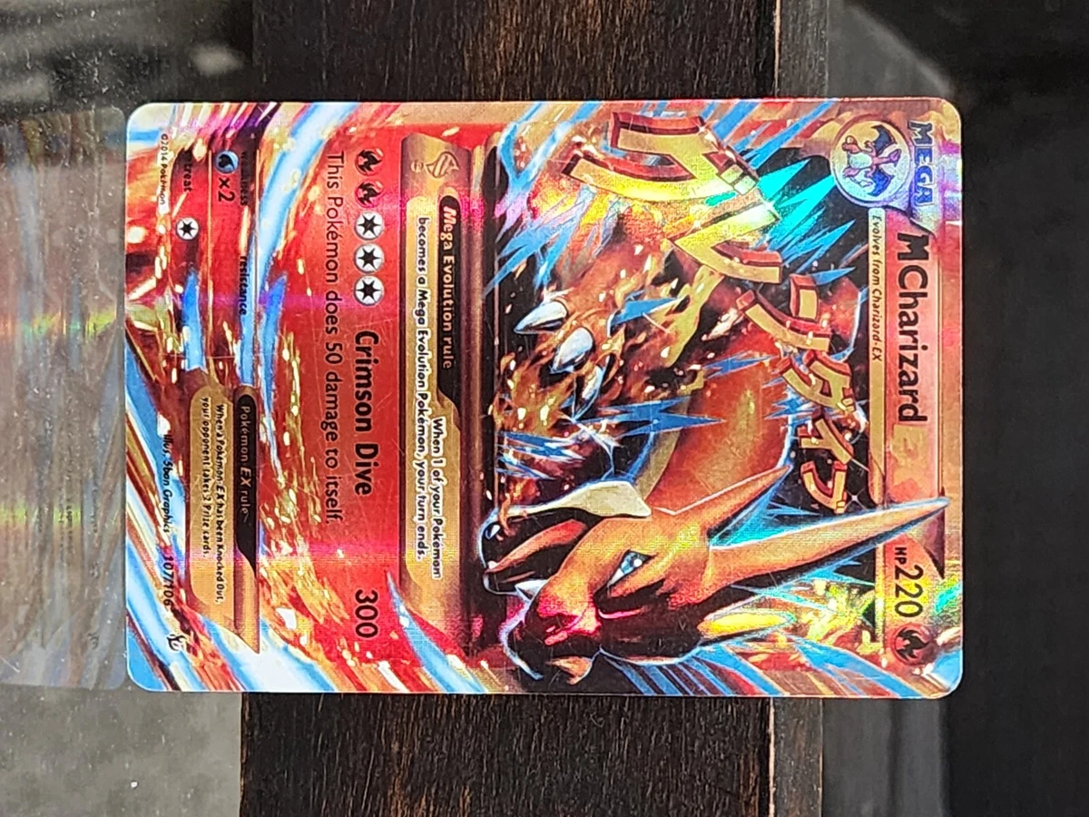 Pokemon Mega Evolution Charizard Card
