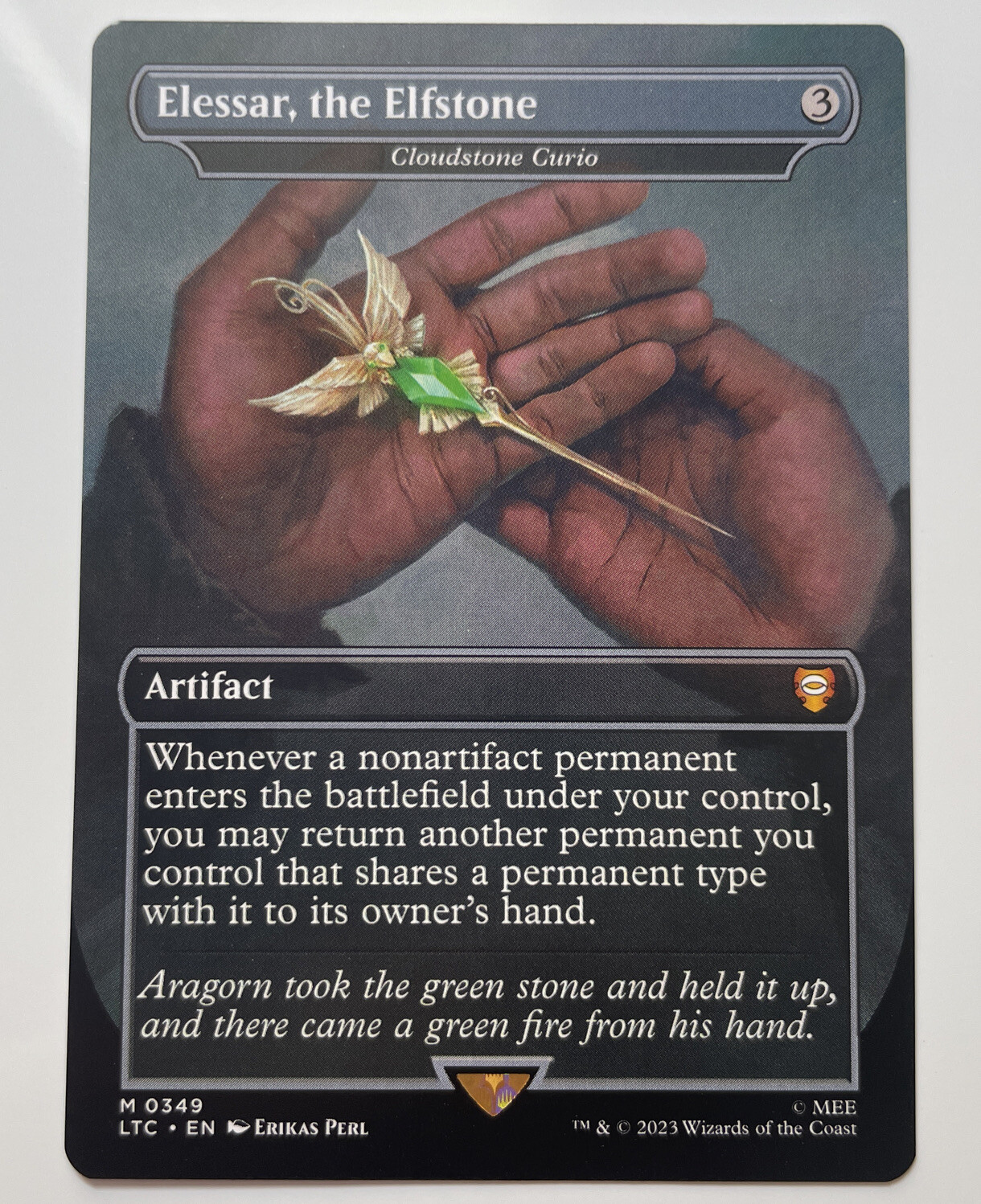 MTG Elessar, the Elfstone Tales Of Middle-Earth Commander Mythic | eBay