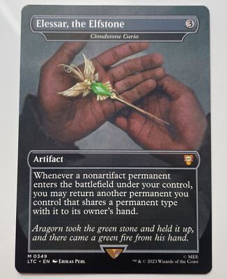 MTG Elessar, the Elfstone Tales Of Middle-Earth Commander Mythic | eBay