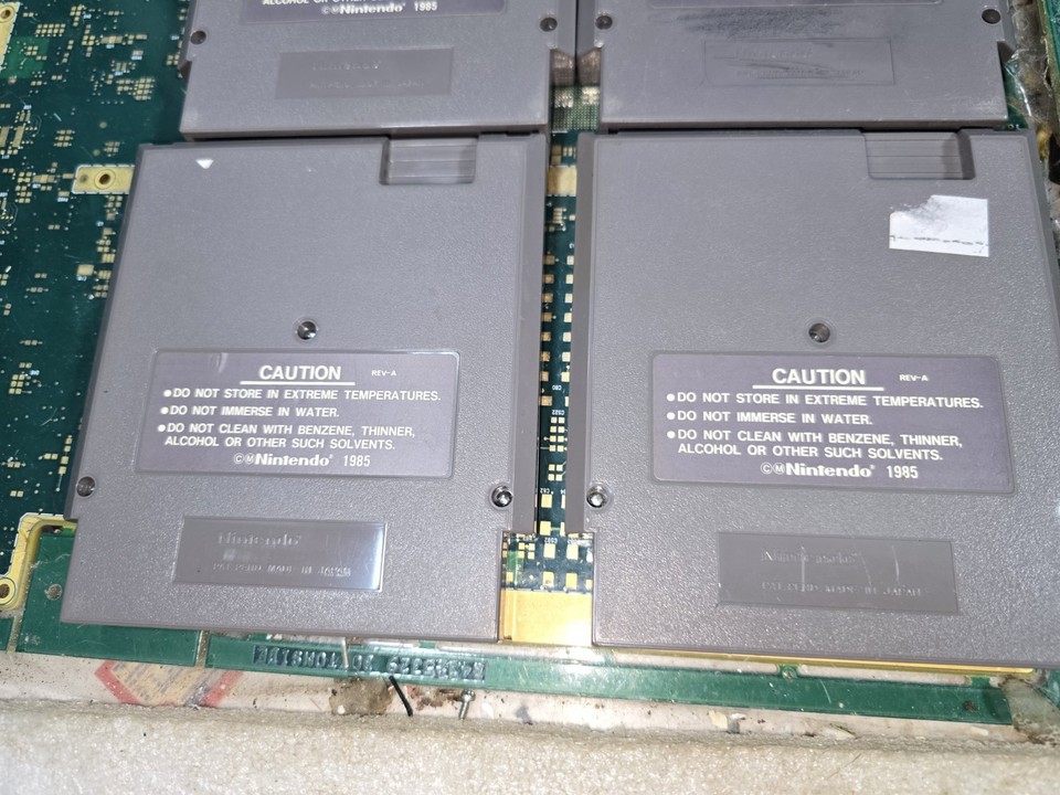 NES Golf & 5 Exact Type Other Games-Intact-Stickers-Marks-Untested-READ ...