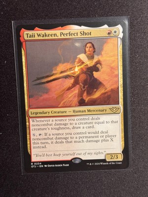 Outlaws of Thunder Junction Taii Wakeen, Perfect Shot #234 MTG NM | eBay