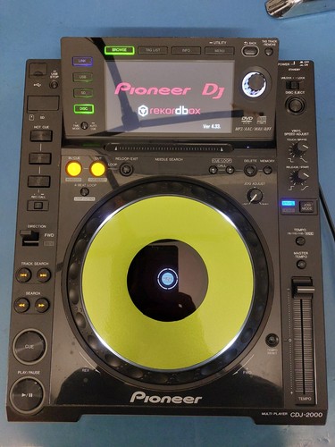 Pioneer CDJ-2000 Professional CD/USB/SD Deck Player Fully Tested ...
