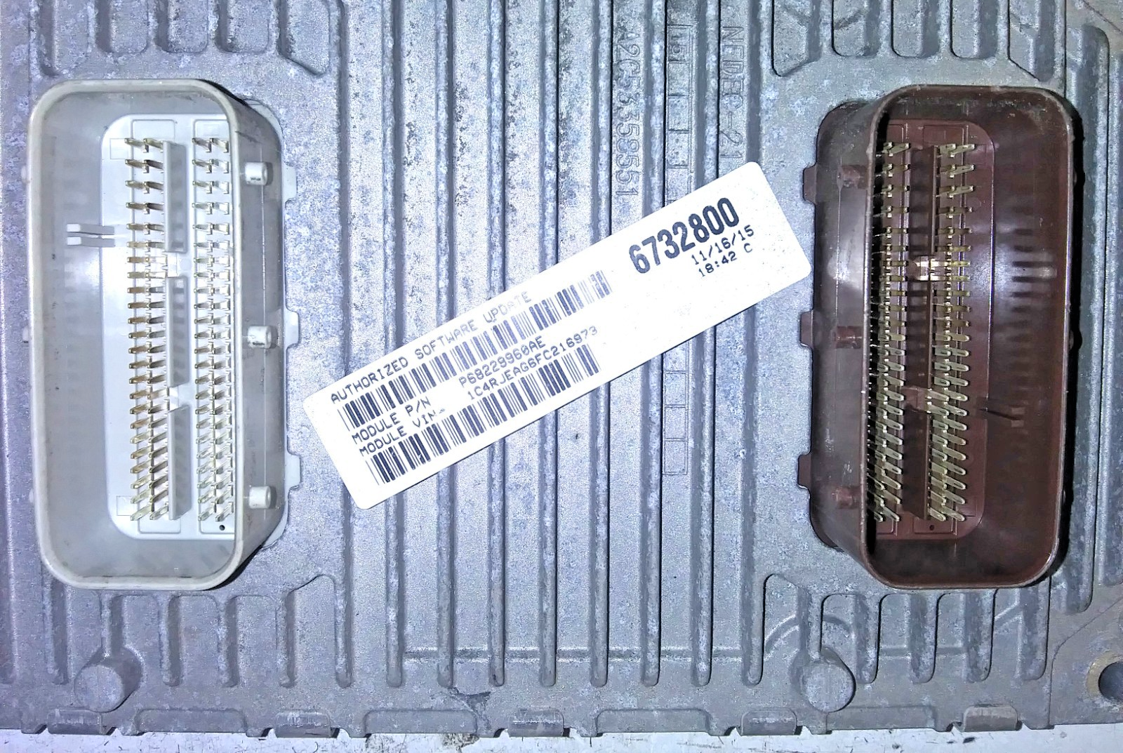 Engine ECU Fits 2010-2021 Jeep Grand Cherokee WK 3.6 Petrol P/N ...