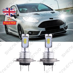 For Ford Fiesta MK7 2008-2017 Car LED Headlights Bulb H7 Conversion Kit ...