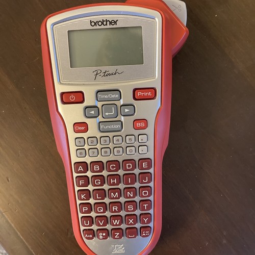 Brother P-Touch Red Label Maker Thermal Printer Model PT-1010 ...