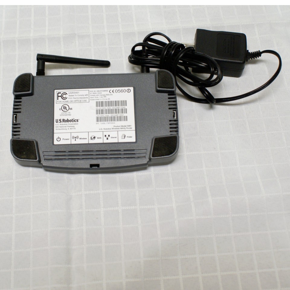 U.S. Robotics Model 5461 Wireless MAXg Router | eBay