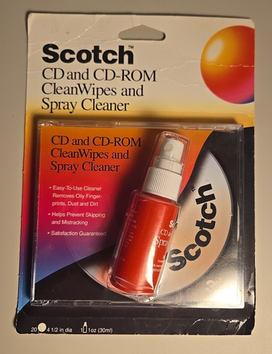 3M Scotch Laser Lens Cleaner CD Players & COMPUTER Rom Drives | eBay