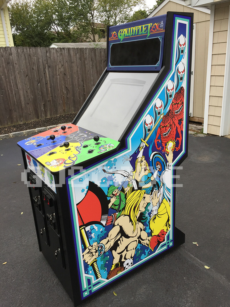 Gauntlet Arcade Machine Atari NEW Full Size Plays many games 4-Player ...