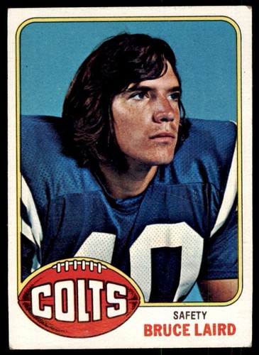 1976 TOPPS BRUCE LAIRD . BALTIMORE COLTS #111 | eBay