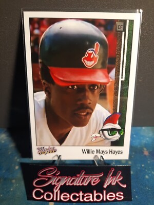 Willie Mays Hayes / Wesley Snipes Custom Art Card - Major League - Raw ...