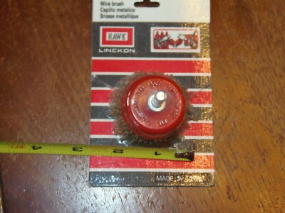 HAWK 2" Wire Cup Brush , Fast SHIPPING (LBLK-3) | eBay