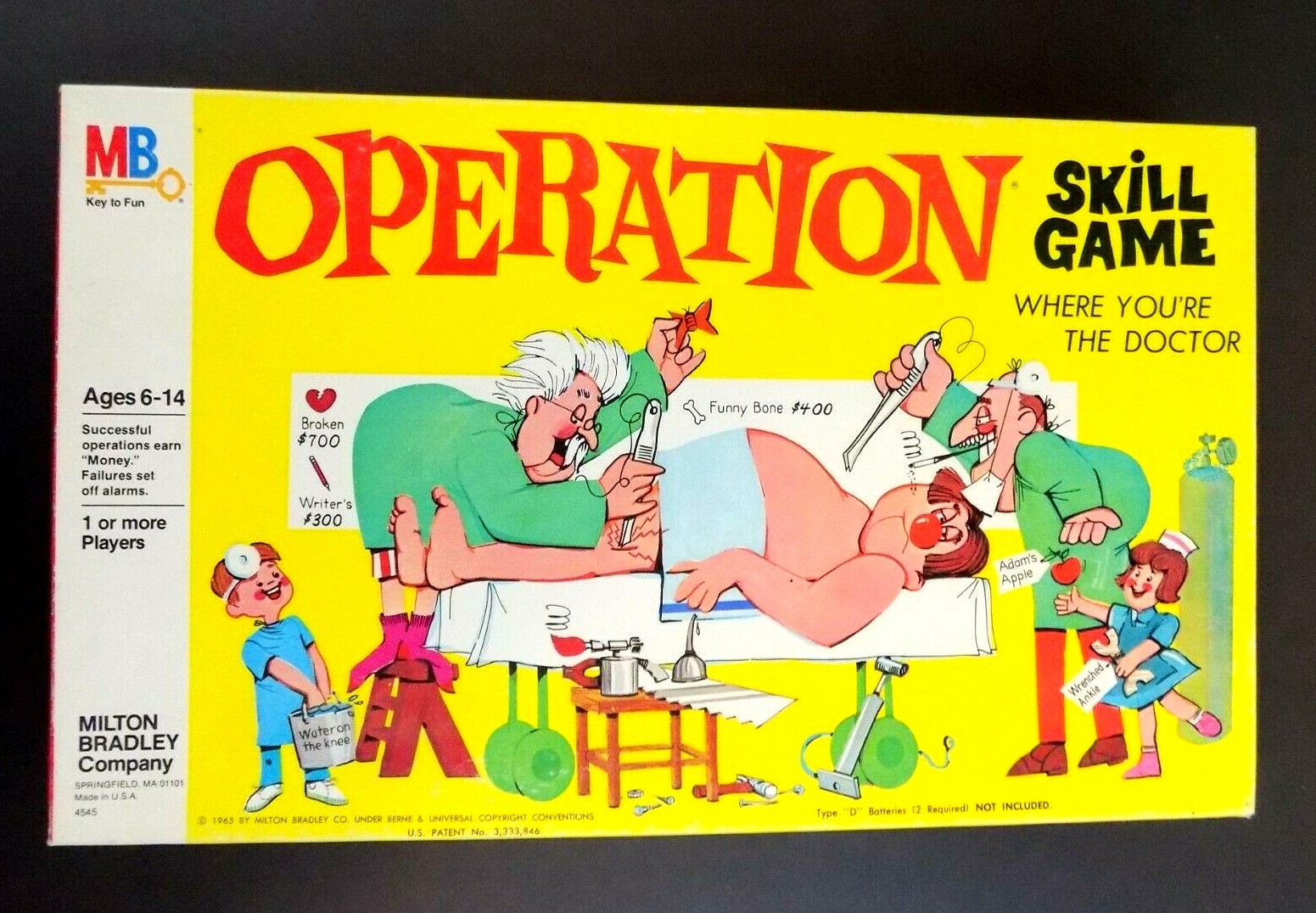 Operation Board Game Original
