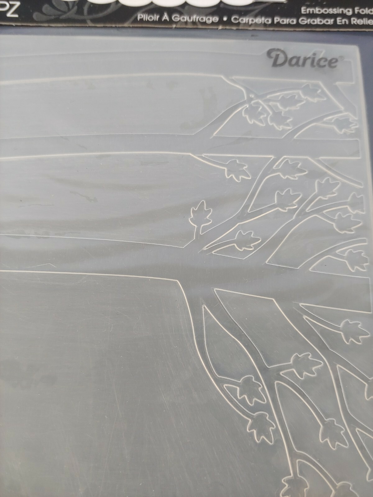 Darice Embossing Essentials Folder 1218-12 Forest Background Craft ...