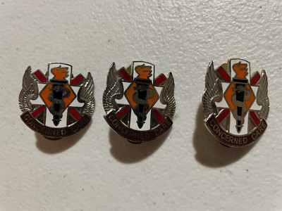 US Army Aeromedical Center MEDDAC Unit Crests (DUI) Lot of 3 | eBay
