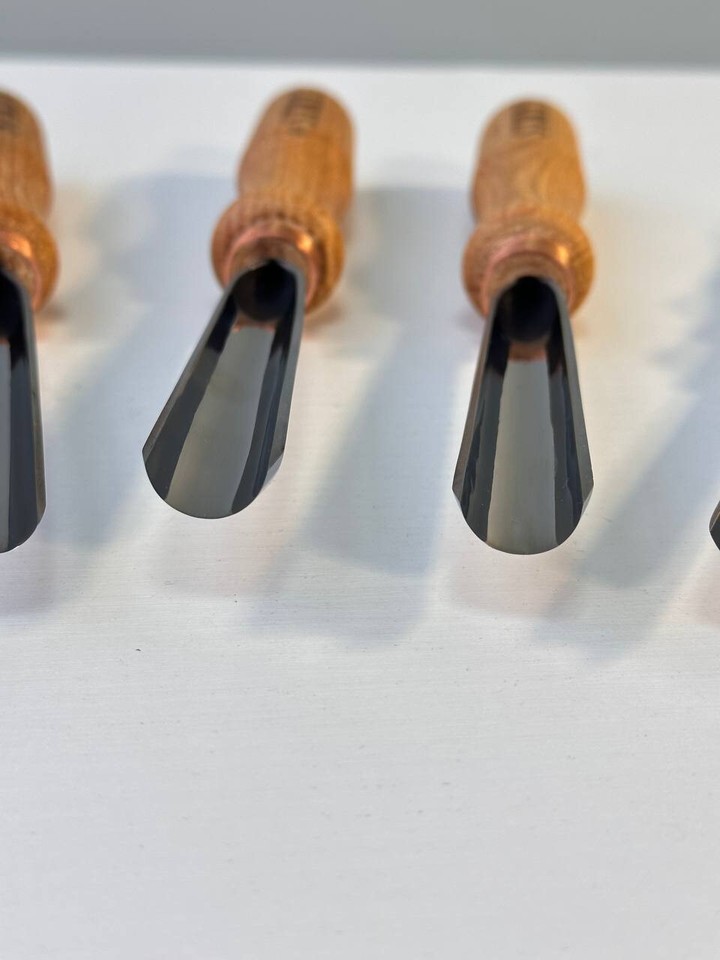 Woodcarving Set for Relif 6 Tools, Sweep 9, Woodworking Chisel Gouge ...