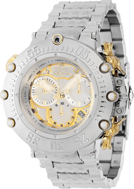 Invicta Subaqua Shutter 43mm Swiss Quartz Diamond Chronograph Watch ...