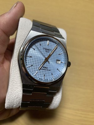 [Near Mint] Tissot PRX ice blue date automatic winding | eBay