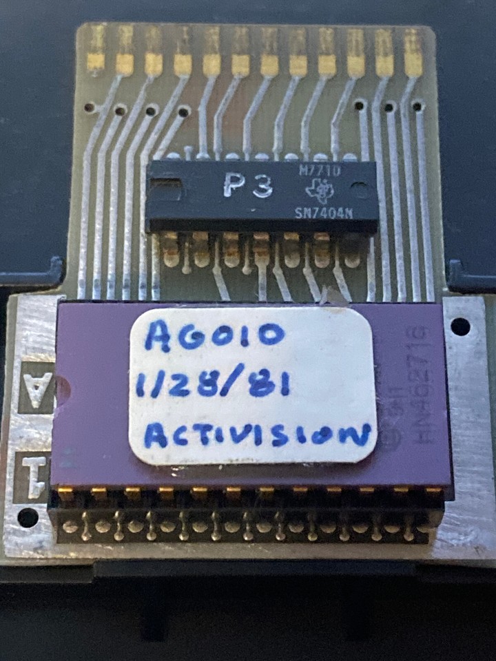 Atari 2600 - Activision - Kaboom! - Prototype Cartridge AG010 1/28/81 ...