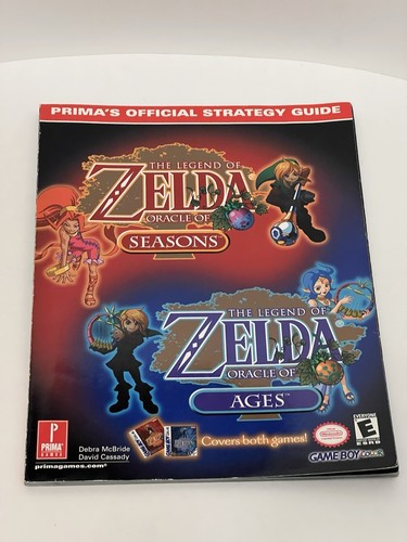 Zelda: Oracle Of Seasons & Oracle Of Ages Official Prima Strategy Guide ...