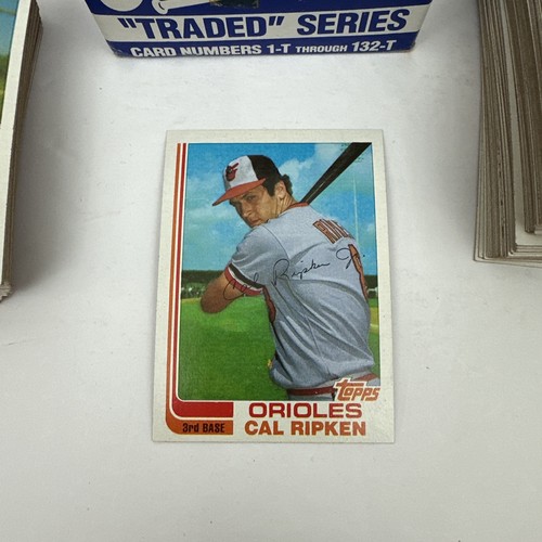 1982 Topps Baseball Traded Series Complete Set Cal Ripken Jr. Rookie | eBay
