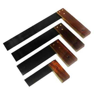 3", 6", 9" Or 12" Hardwood Try Set Square - Woodworking Carpenter Wood ...
