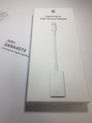 Apple Lightning to USB Camera Adapter MD821AM/A for ipad air 1/2, mini ...