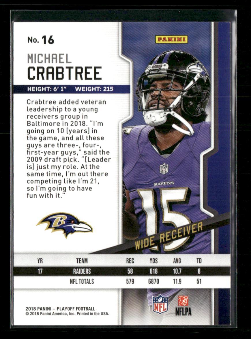 Michael Crabtree Fangst