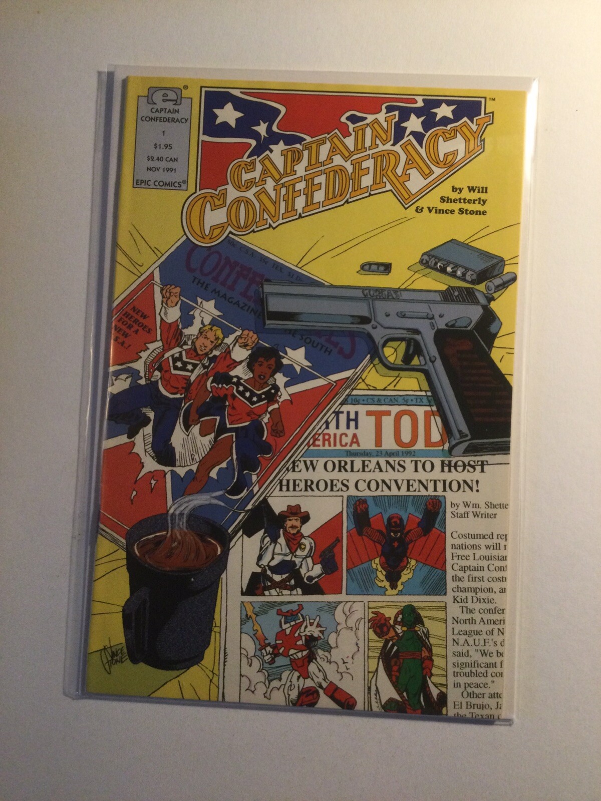 Captain Confederacy 1 Near Mint Nm Epic | eBay