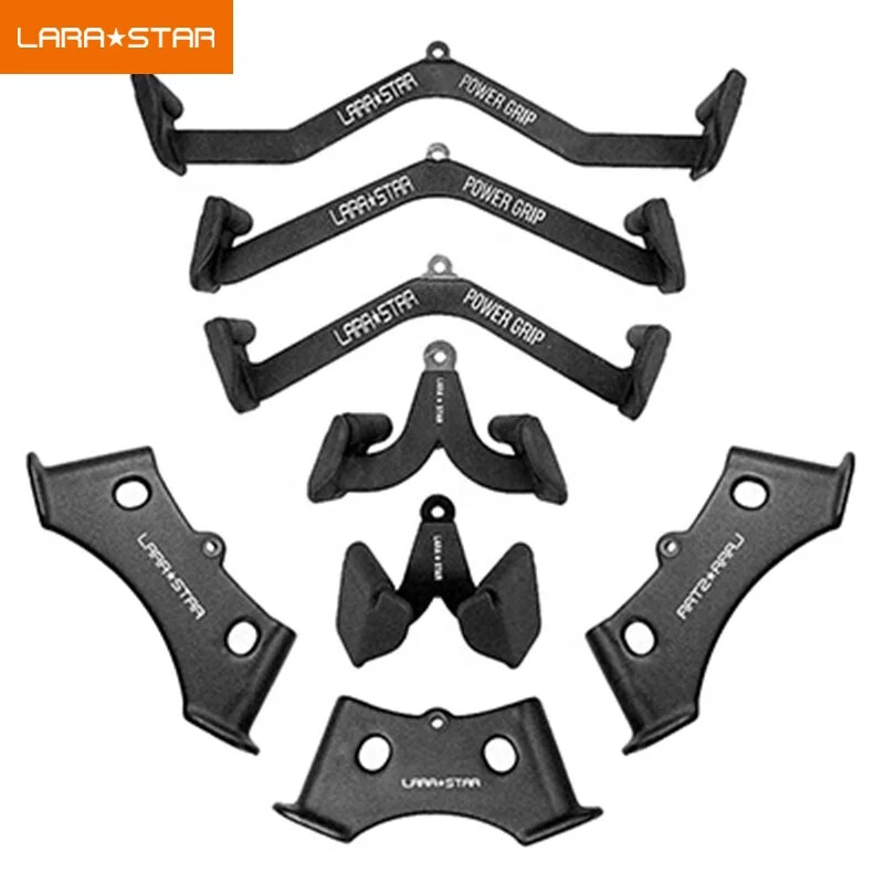 Gym Equipment Mag Handle Grips Fitness Accessories set of 5pcs pull ...