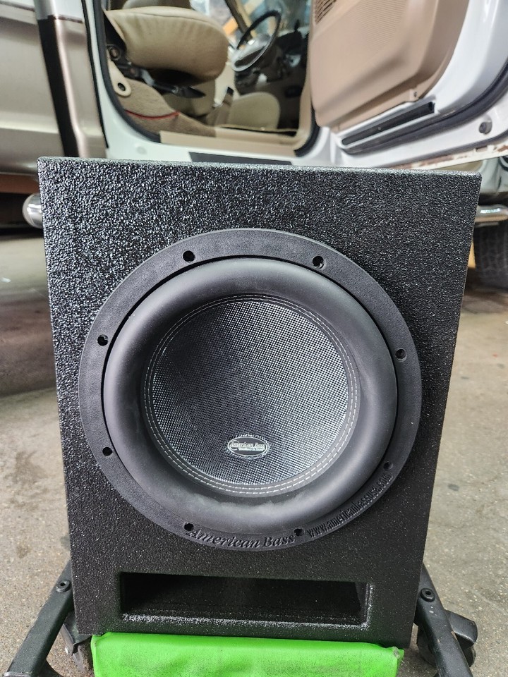 Custom Ford F-150 1997-2003 Center Console Subwoofer Enclosure | 10 ...