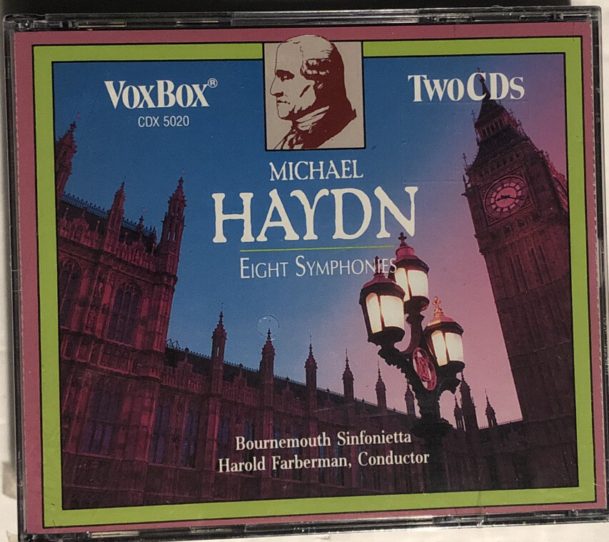 Michael Haydn: Eight Symphonies - Harold Faberman - Bournemouth ...