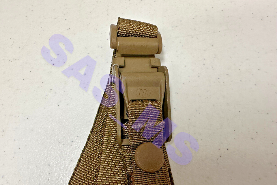 USMC STERNUM CINCH WEBBING STRAP COYOTE FOR BACKPACK RUCK SACK MOLLE ...