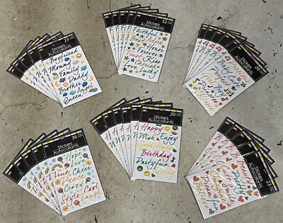 Jot Stickers Autocollants Lot of 32 Packs NEW | eBay