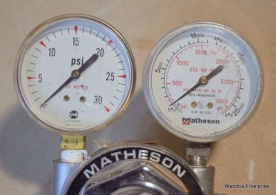 Regulators - Matheson Gas Regulator Model