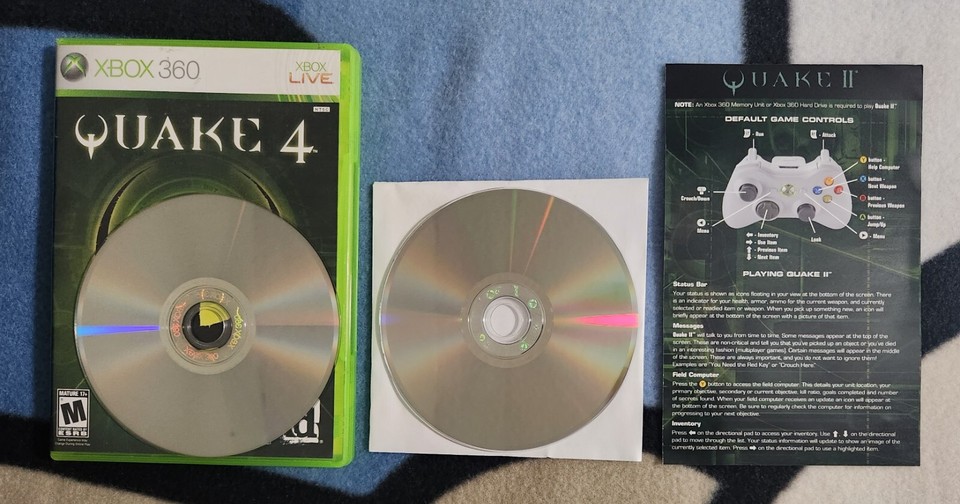 CIB QUAKE 4 for Microsoft Xbox 360 | eBay