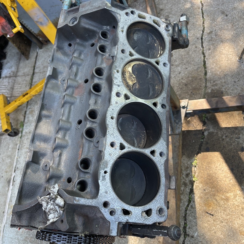 1969 Ford 302 Short Block Engine 040 Over Bore Mustang Fairlane Torino ...