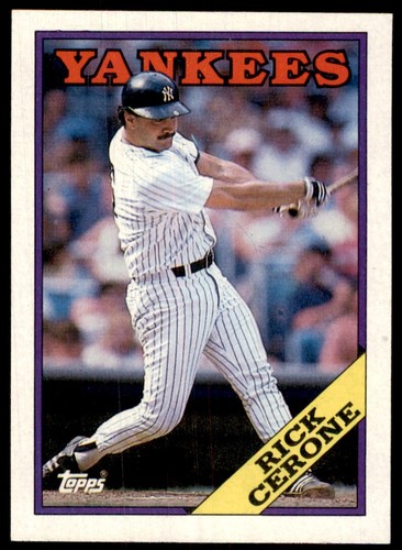 1988 TOPPS RICK CERONE NEW YORK YANKEES #561 | eBay