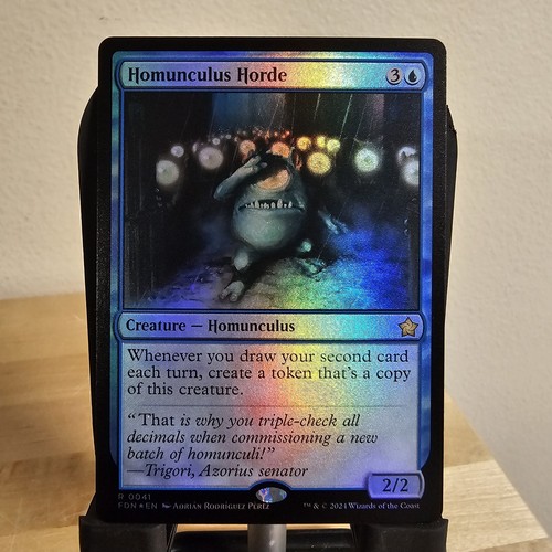 Homunculus Horde Foil NM MTG Foundations Magic | eBay