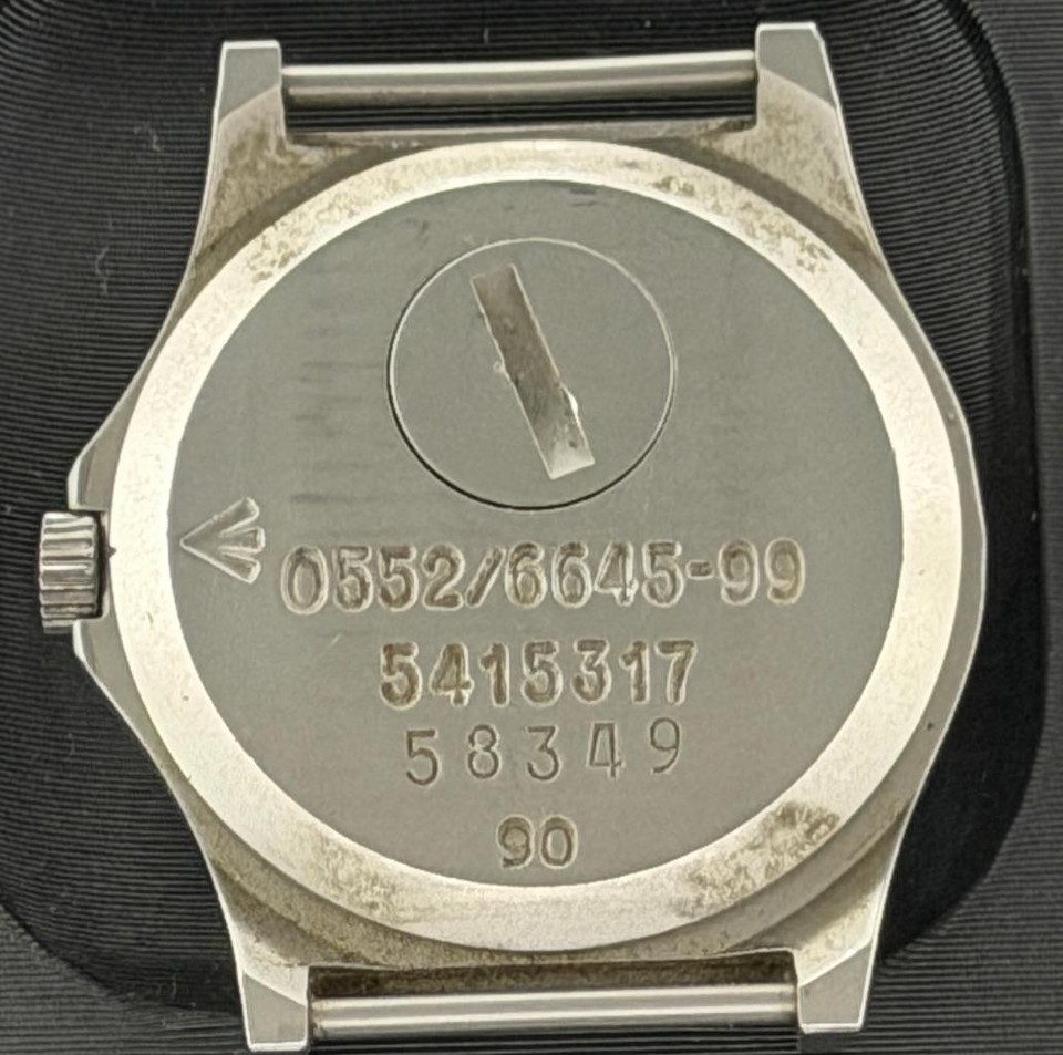 BRITISH MILITARY ROYAL NAVY ISSUED CWC WATCH 58349/90 NATO STRAP ...