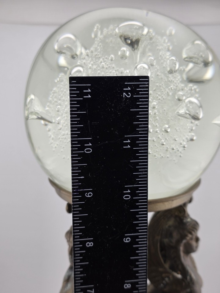 Antique Empire Revival Bronze Sphinx Jardiniere Stand on Marble Base W ...