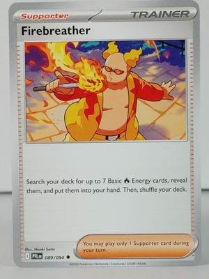 Firebreather - POKEMON - Phantasmal Flames - 089/094 - singles ...