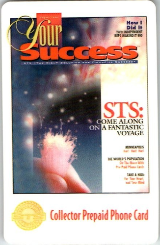 STS Come Along Fantastic Voyage Collector Phone Calling Card | eBay