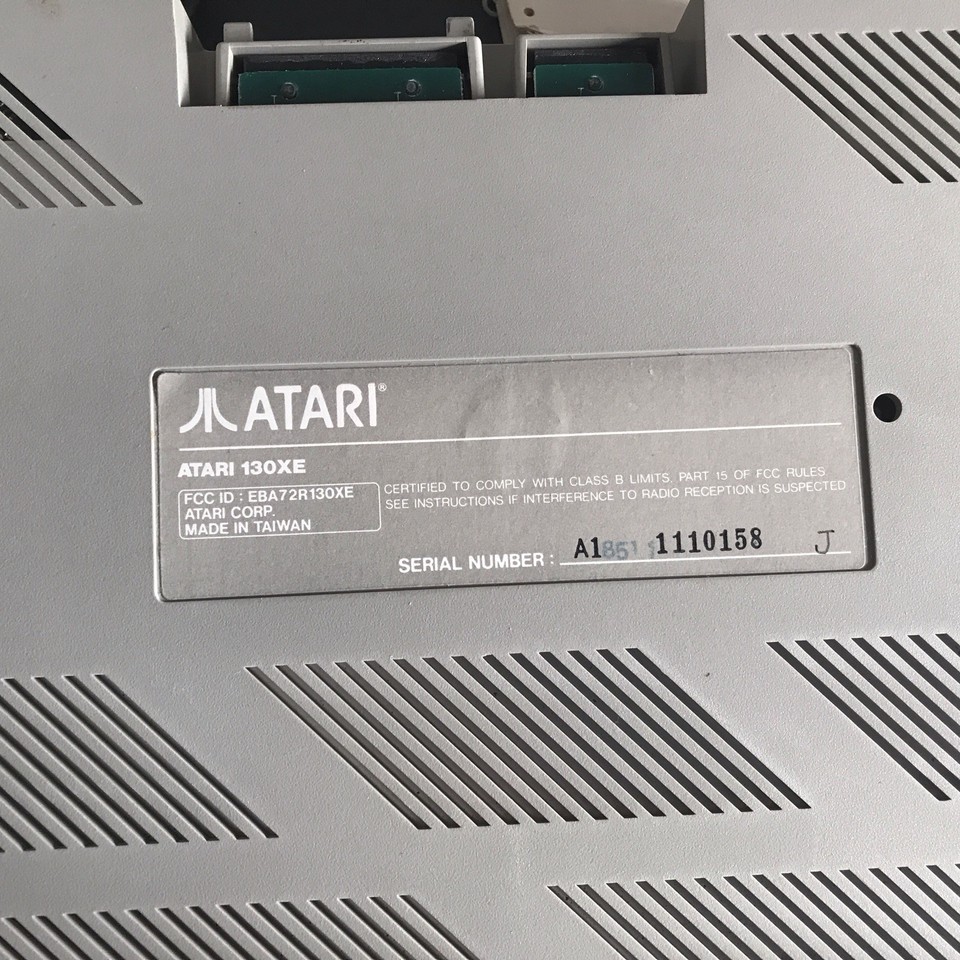 Atari 130XE Computer Untested With Manual | eBay