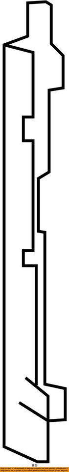 GM OEM 15-22 Canyon,Colorado Cooling Radiator Components-Side Baffle ...