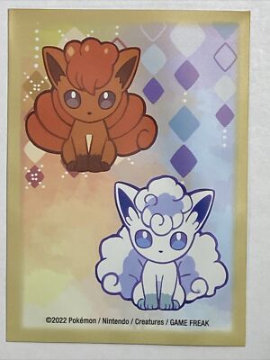 PTCG Pokemon Center Individual Sleeve -Vulpix Seasons X 1 (U4) | eBay