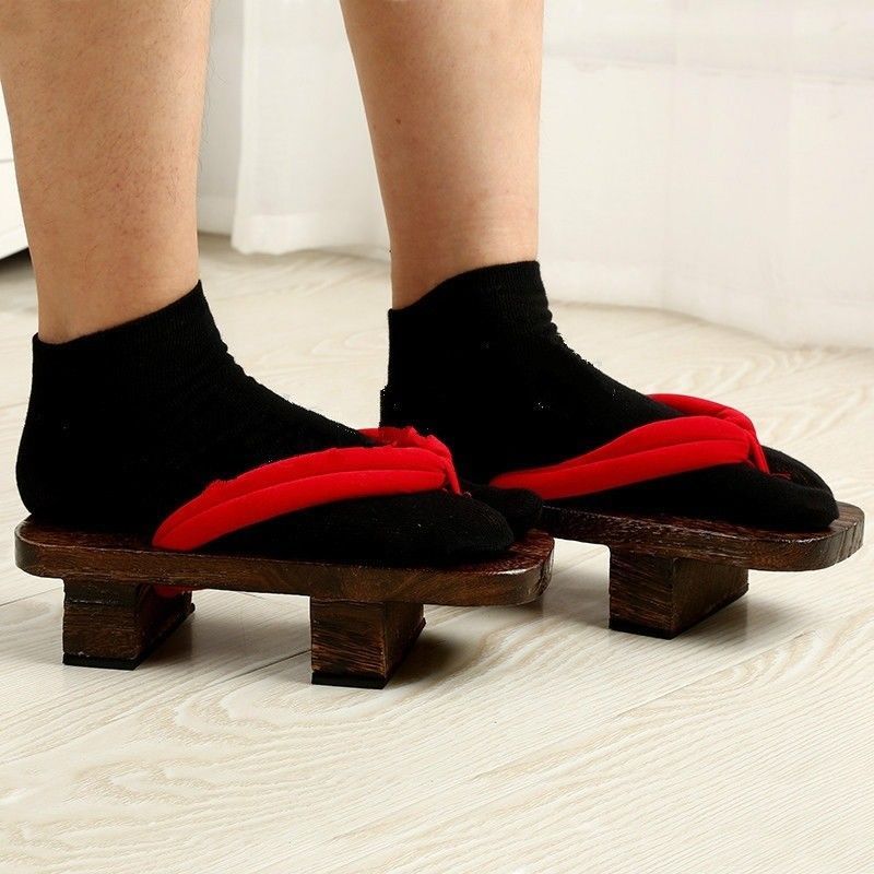 2 - Pairs Tabi Socks Japanese Lady Ninja Sandal 2-Toe Ankle Sock Geisha ...