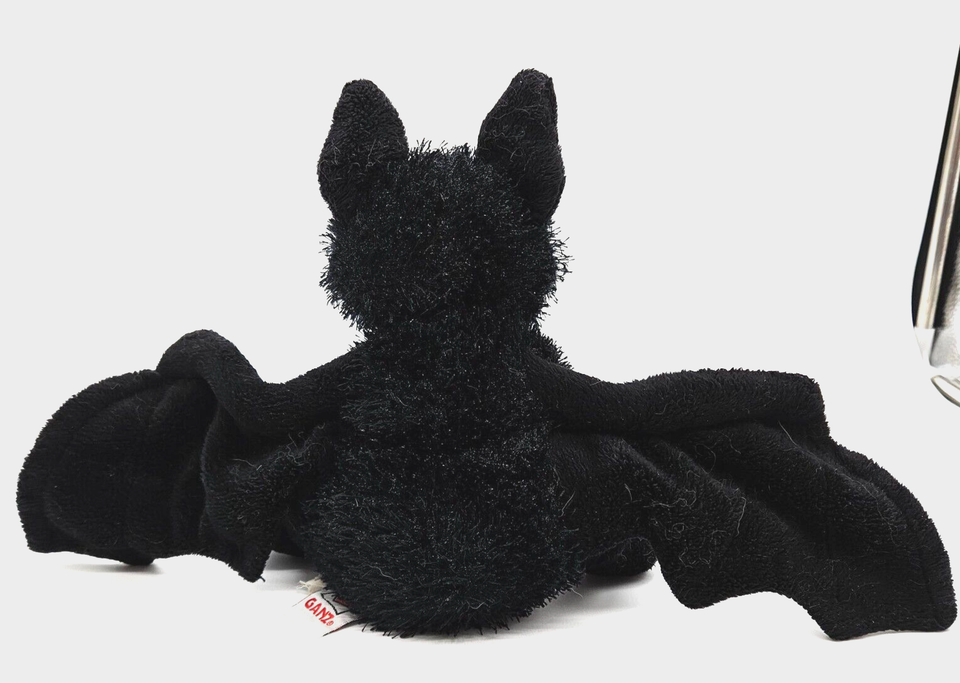 Ganz Webkinz Plush Black Bat Stuffed Animal Halloween No Code HM367 | eBay