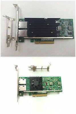 DELL Intel X540-T2 10 Gigabit 10GBe 10Gbit Dual Port Converged Server ...